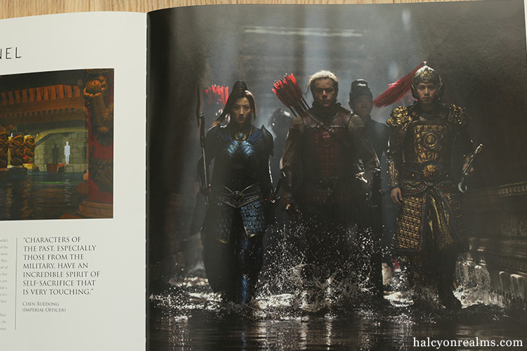 The Great Wall - The Art Of The Film Book Review - Halcyon Realms - Art ...
