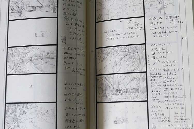 The Tale Of Princess Kaguya Storyboard Book Review