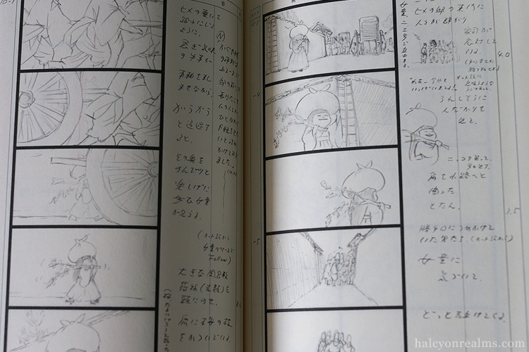 The Tale Of Princess Kaguya Storyboard Book Review