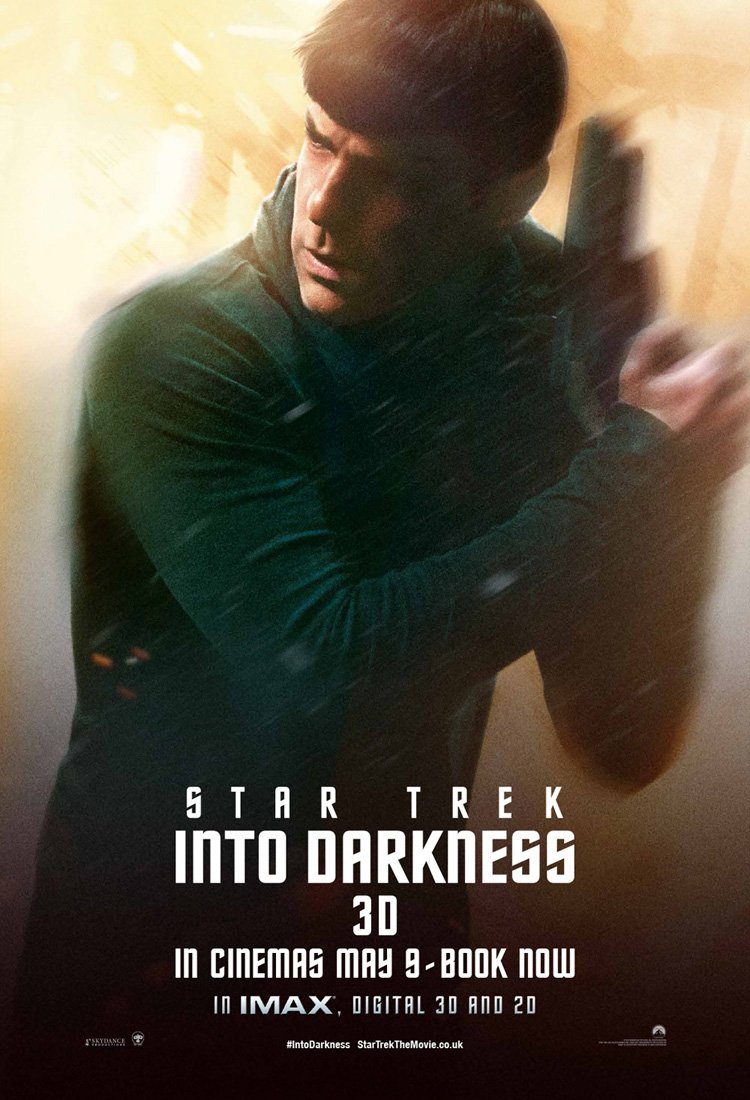 Star Trek Into Darkness Character Posters - Halcyon Realms - Art Book ...