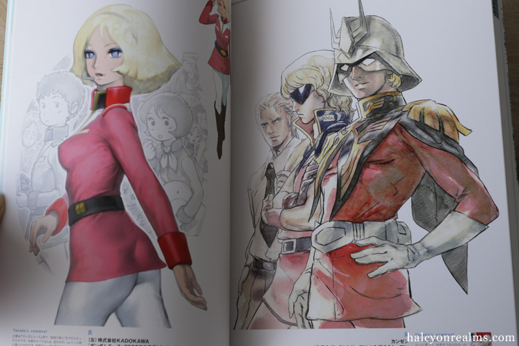 Akira Yasuda Gundam Design Works Art Book Review - Halcyon Realms - Art ...