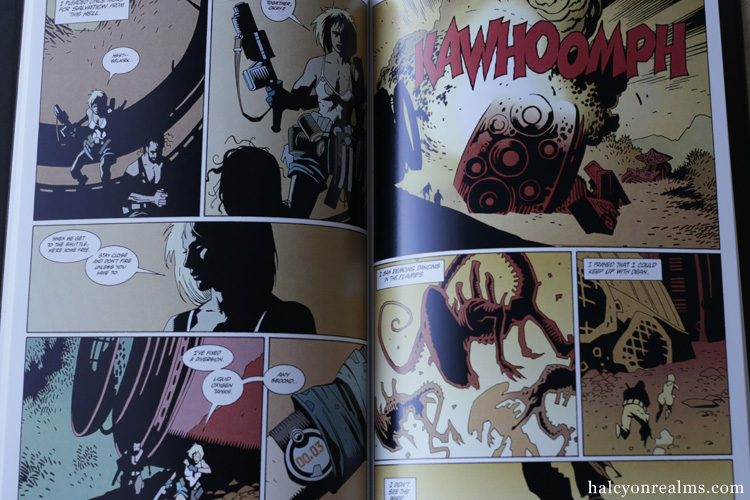 Alien Salvation - Mike Mignola Comic Review - Halcyon Realms - Art Book ...