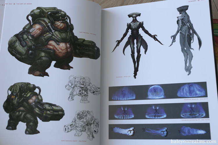The Art Of Doom Book Review - Halcyon Realms - Art Book Reviews - Anime ...