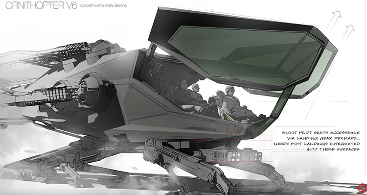 Dune: How Denis Villeneuve Designed the Ornithopters - Halcyon Realms ...