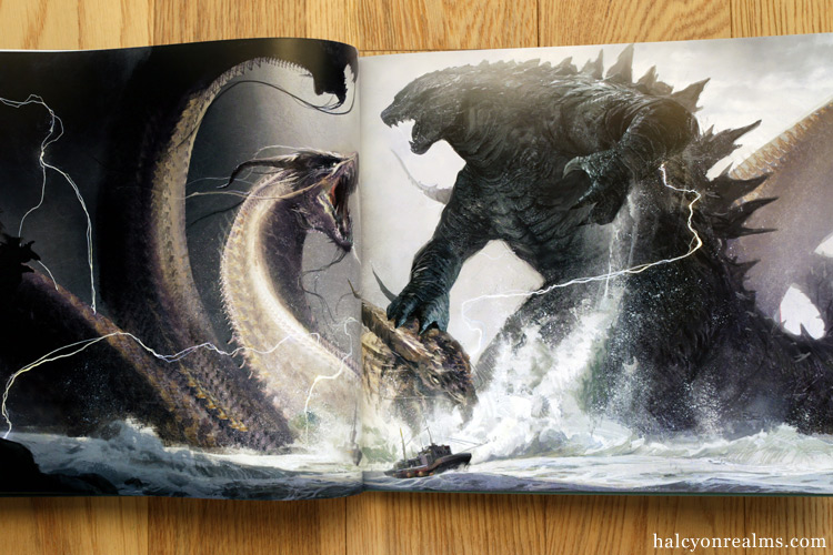 The Art Of Godzilla - King Of The Monsters Book Review - Halcyon Realms ...