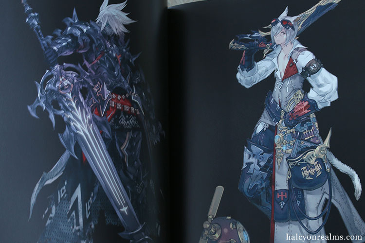 Final Fantasy XIV - Heavensward Art Book Review - Halcyon Realms - Art ...