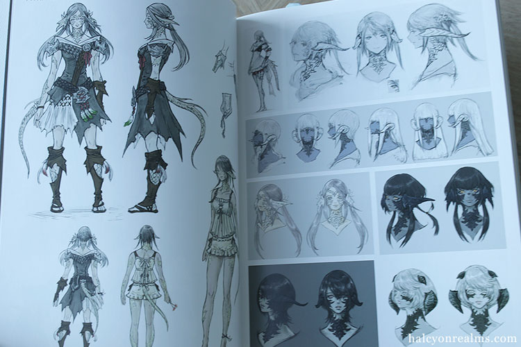 Final Fantasy XIV - Heavensward Art Book Review - Halcyon Realms - Art ...