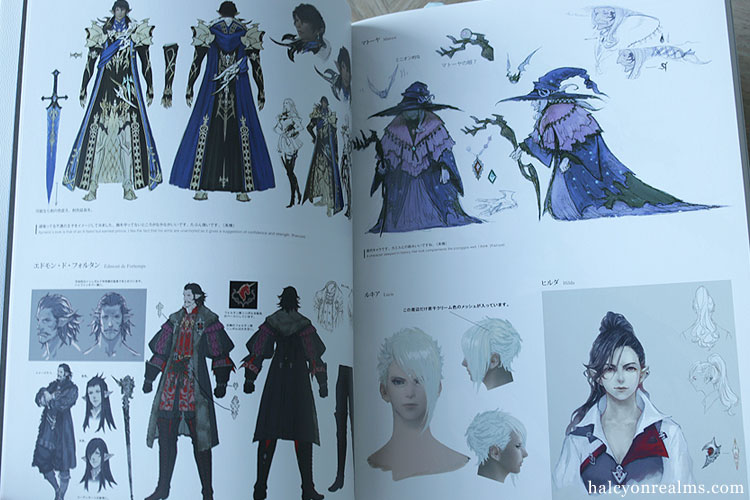 Final Fantasy XIV - Heavensward Art Book Review - Halcyon Realms - Art ...