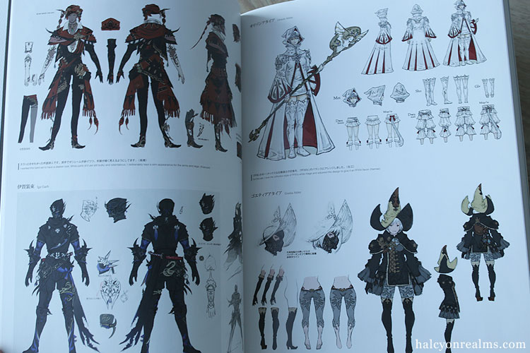 Final Fantasy XIV - Heavensward Art Book Review - Halcyon Realms - Art ...