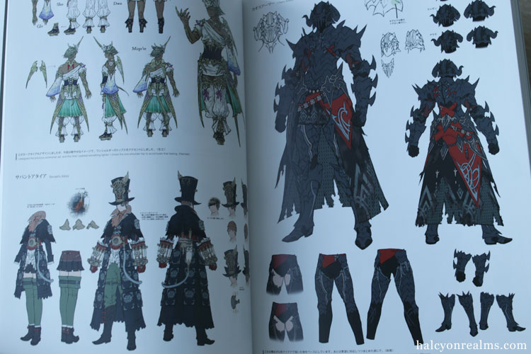 Final Fantasy XIV - Heavensward Art Book Review - Halcyon Realms - Art ...