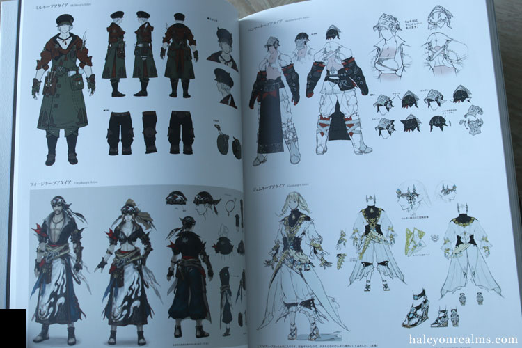 Final Fantasy XIV - Heavensward Art Book Review - Halcyon Realms - Art ...