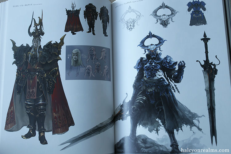 Final Fantasy XIV - Heavensward Art Book Review - Halcyon Realms - Art ...
