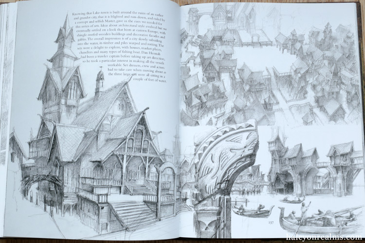 The Hobbit Sketchbook ( Alan Lee ) Review - Halcyon Realms - Art Book ...