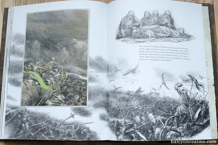 The Hobbit Sketchbook ( Alan Lee ) Review - Halcyon Realms - Art Book ...