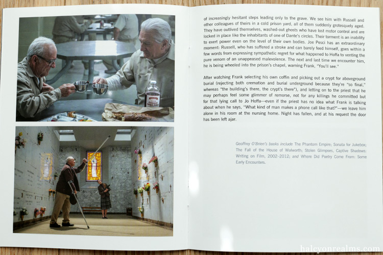 The Irishman Criterion Collection Blu-ray - Halcyon Realms - Art Book ...