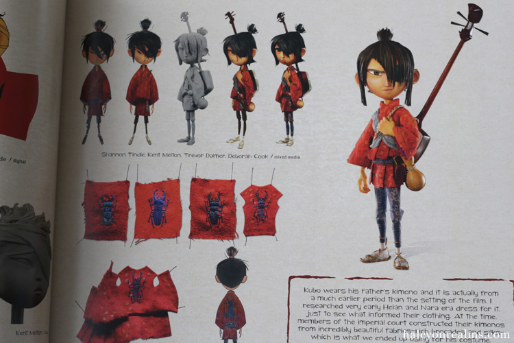 The Art Of Kubo And The Two Strings Book Review - Halcyon Realms - Art ...