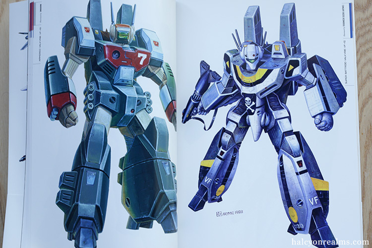 Macross Package Art Collection Book Review - Halcyon Realms - Art Book ...