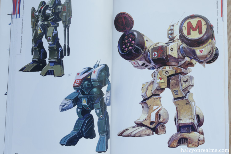 Macross Package Art Collection Book Review - Halcyon Realms - Art Book ...