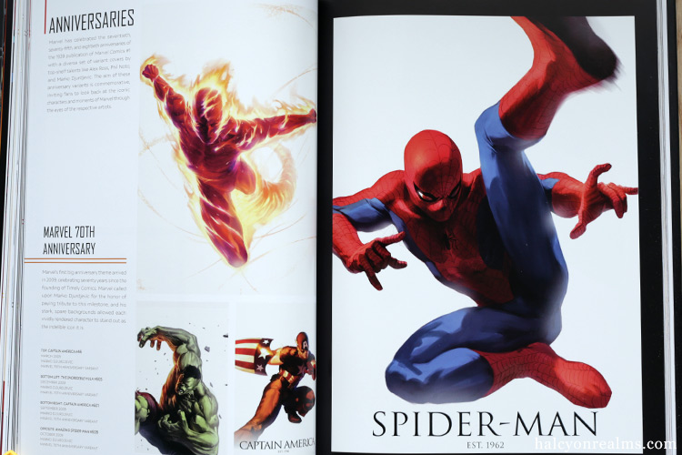 Marvel Comics - The Variant Covers Art Book Review - Halcyon Realms ...