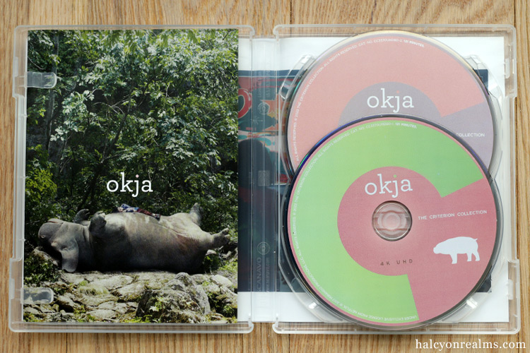 Okja - Criterion Collection 4K Blu-ray - Halcyon Realms - Art Book ...