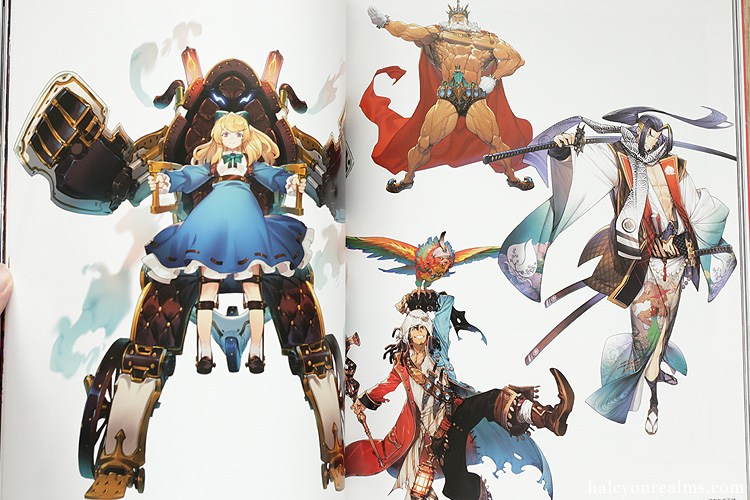 Ryota-H Art Works Book Review - Halcyon Realms - Art Book Reviews ...
