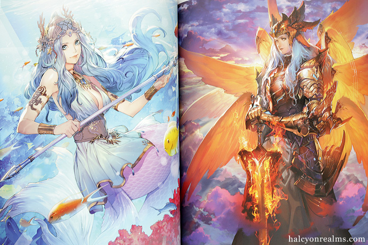 Ryota-H Art Works Book Review - Halcyon Realms - Art Book Reviews ...