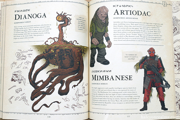 Star Wars : Alien Archive Book Review - Halcyon Realms - Art Book ...