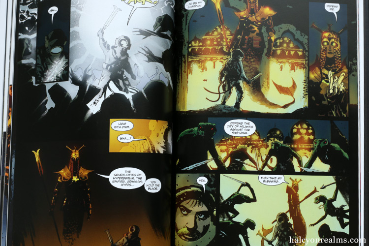 The Sword Of Hyperborea Comic Book Review - Halcyon Realms - Art Book ...