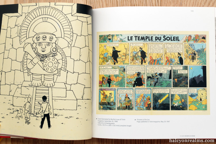 Tintin: The Art of Hergé Book Review - Halcyon Realms - Art Book ...