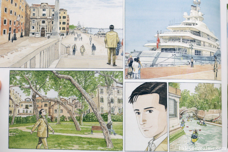 Venice - Jiro Taniguchi Art Book Review - Halcyon Realms - Art Book ...