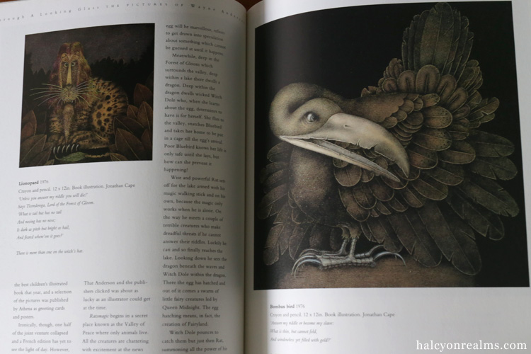 Through A Looking Glass - Wayne Anderson Art Book Review