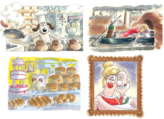 Wallace and Gromit - A matter of loaf and death - Halcyon Realms - Art ...